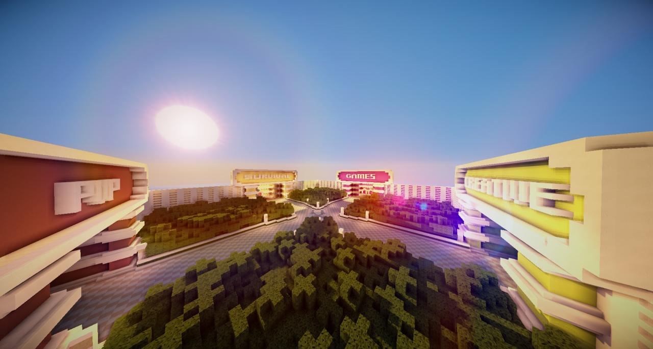 Hub Server Spawn Minecraft Map