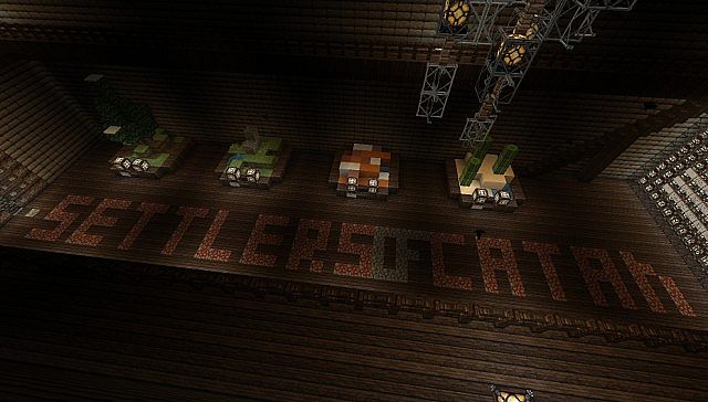 Settlers Of Catan- Multiplayer Server Minecraft Map