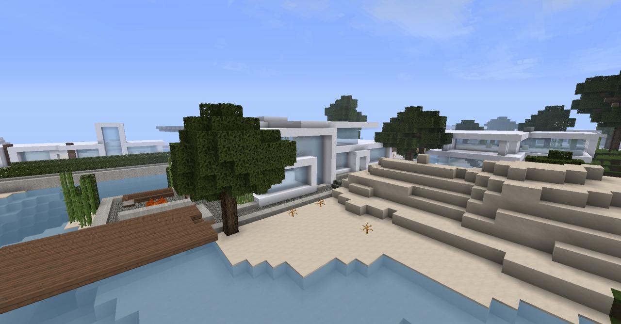 Modern house 1 Minecraft Map