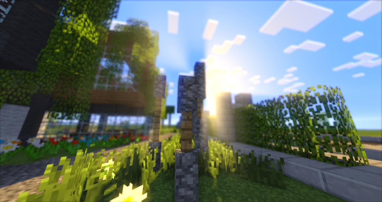 Eco Living | Live together with the Nature Minecraft Map