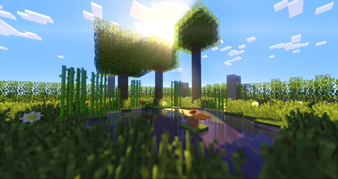 Eco Living | Live together with the Nature Minecraft Map