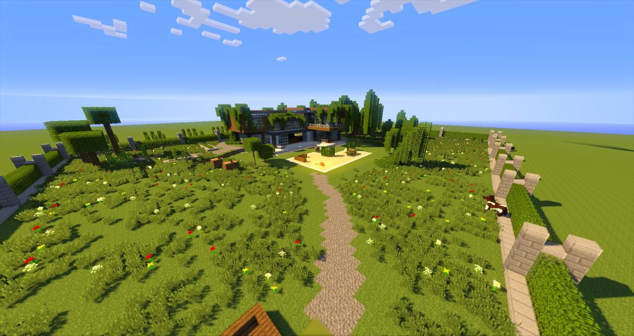 Eco Living | Live together with the Nature Minecraft Map