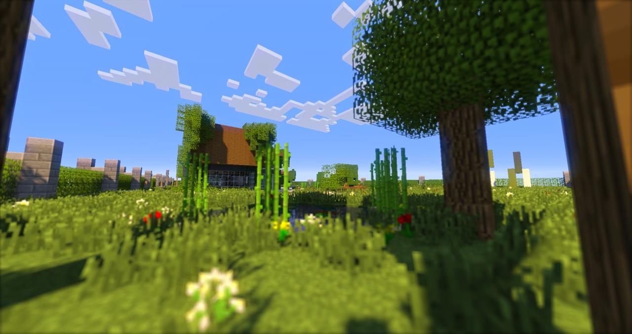 Eco Living | Live together with the Nature Minecraft Map