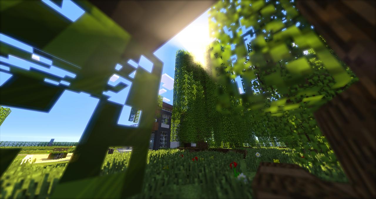 Eco Living | Live together with the Nature Minecraft Map