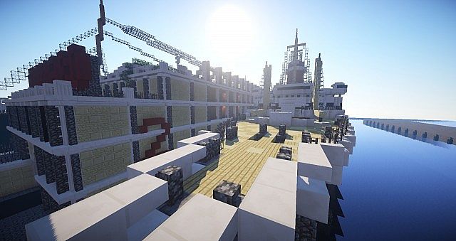 SS America / American Star by Kitalou & kirelire + Schematic Minecraft Map