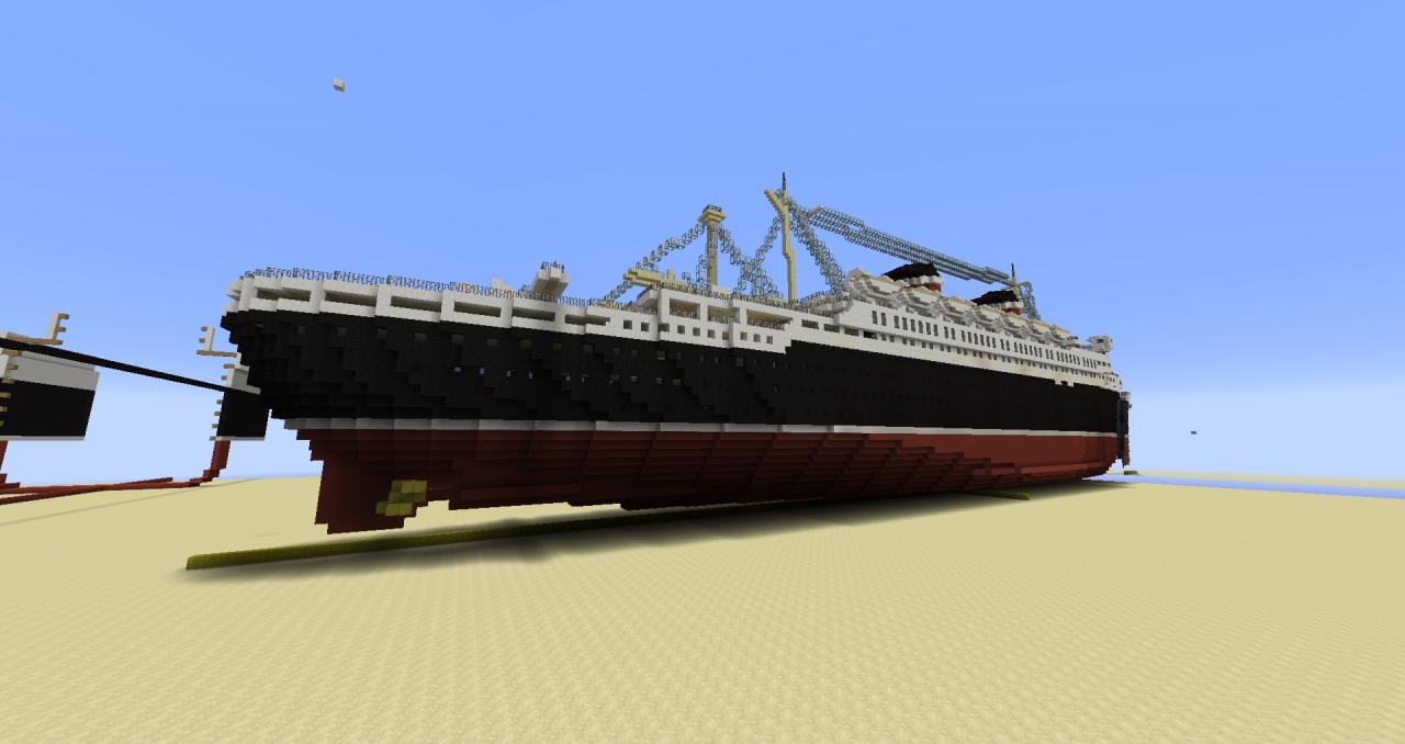 SS America / American Star by Kitalou & kirelire + Schematic Minecraft Map