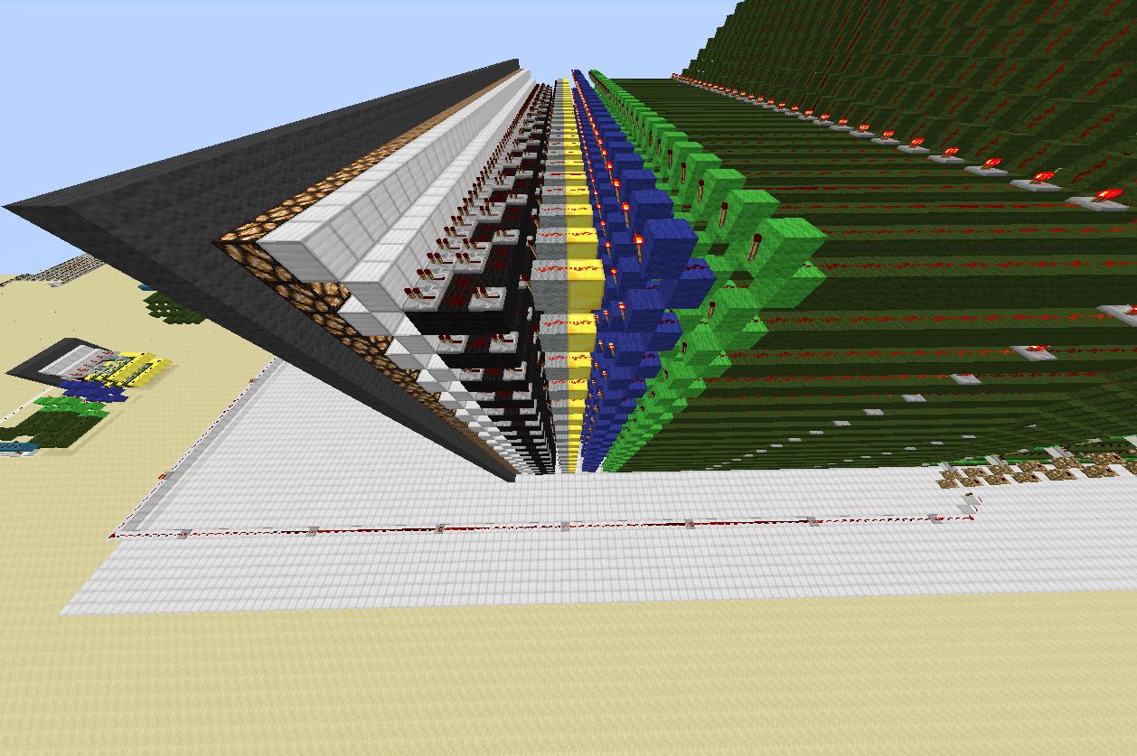 Redstone Computer 50%(programable) Minecraft Map