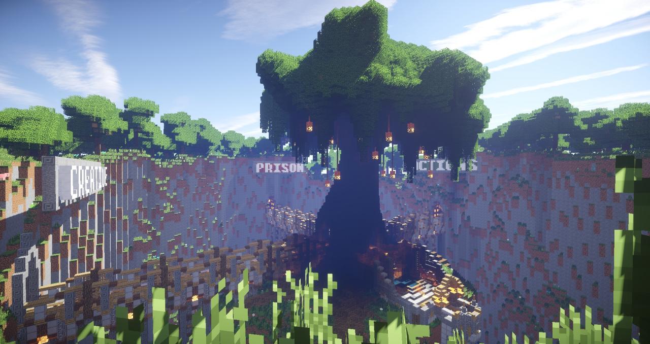 Server Hub Minecraft Map