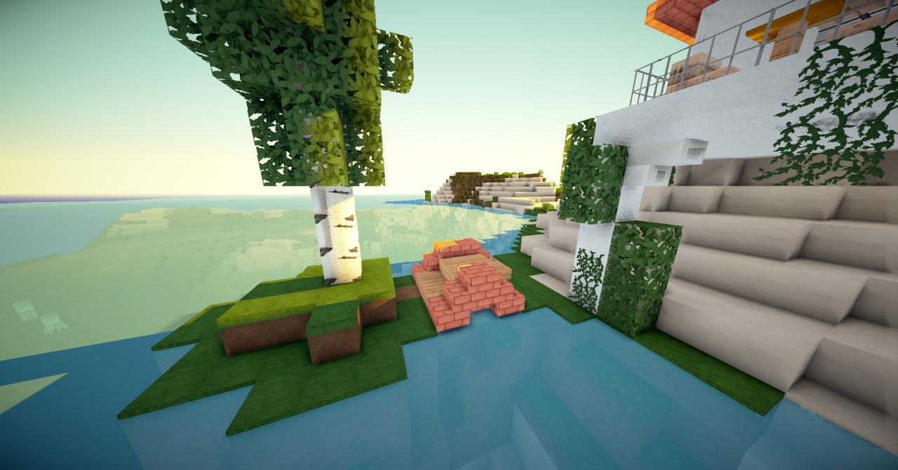 Modern Build - Oceanside Minecraft Map