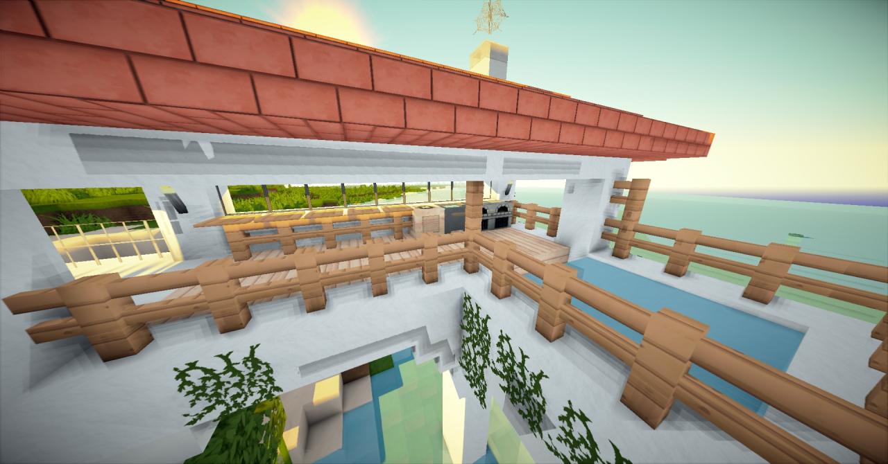 Modern Build - Oceanside Minecraft Map