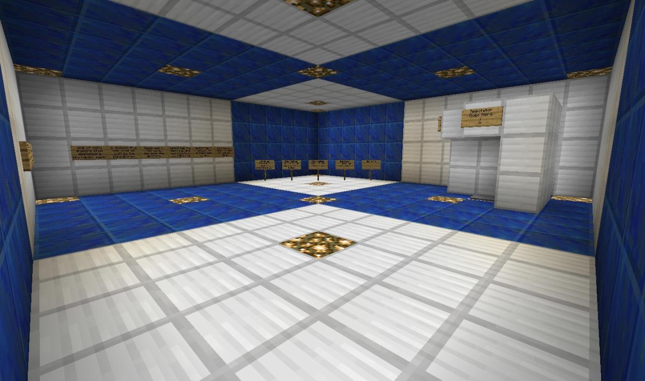 Blueprint Building Minecraft Map