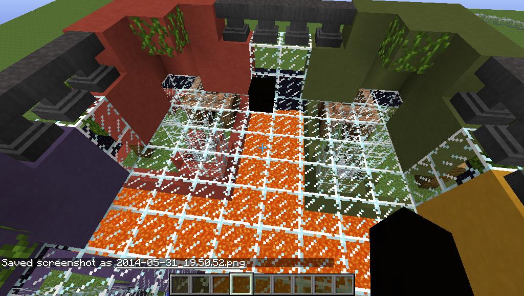 Quad box battle Minecraft Map