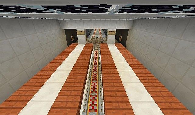 Minecart Train Station Minecraft Map