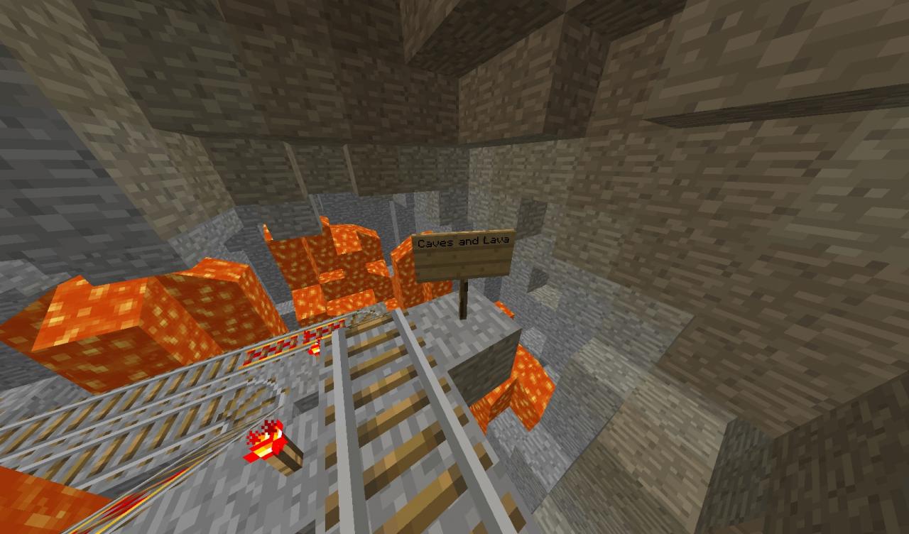 Woo Hoo Roller coaster Minecraft Map