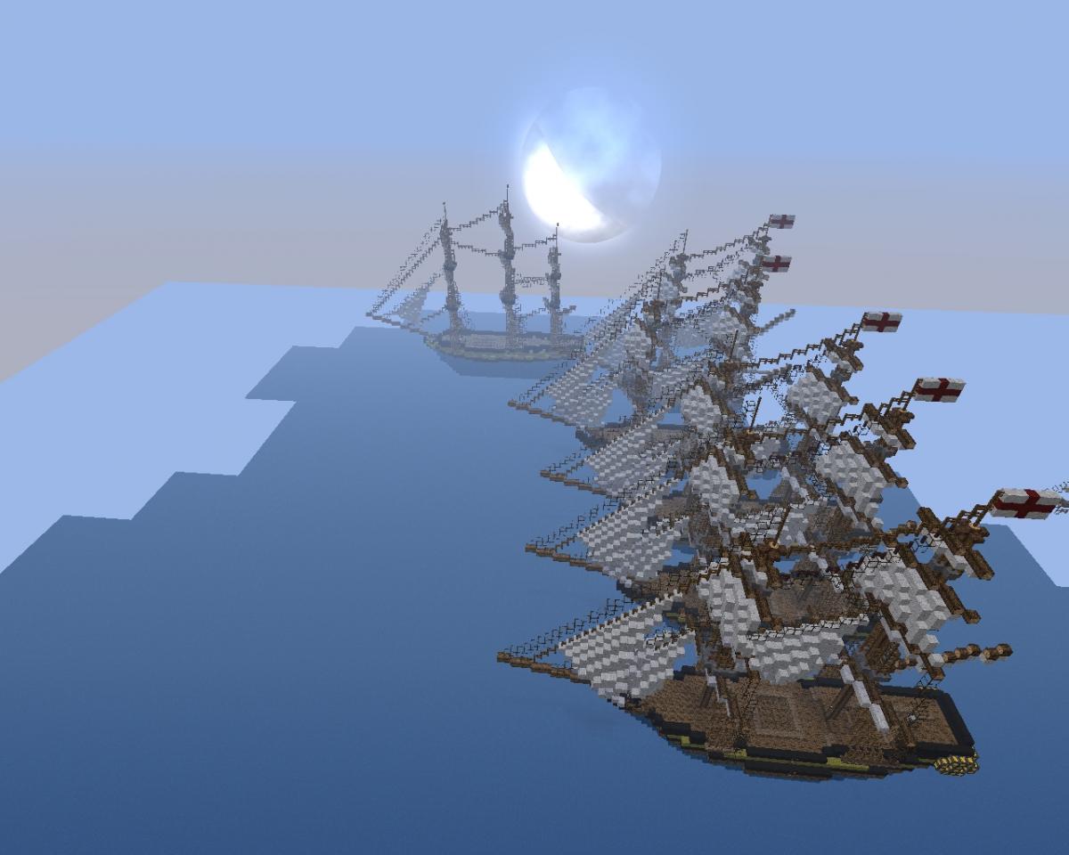 Fleet (all british) Minecraft Project