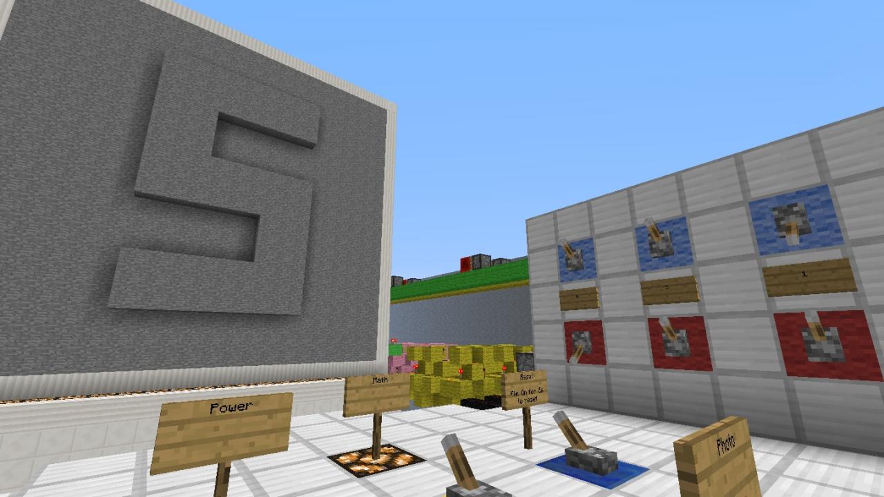 eMARC (Emerald's Multipurpose Advanced Redstone Computer) Minecraft Map