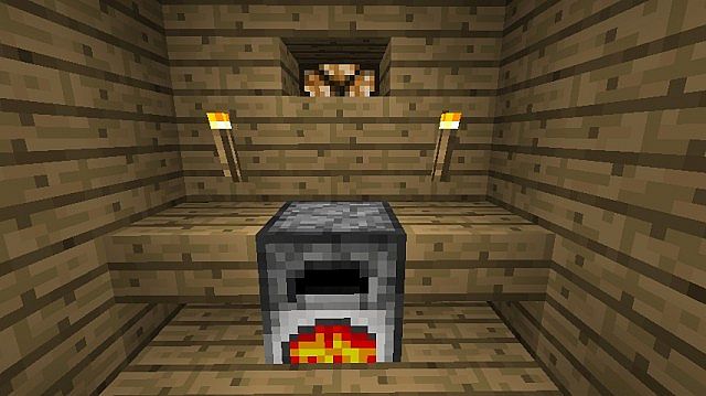Smart Furnance [How to make] Minecraft Map