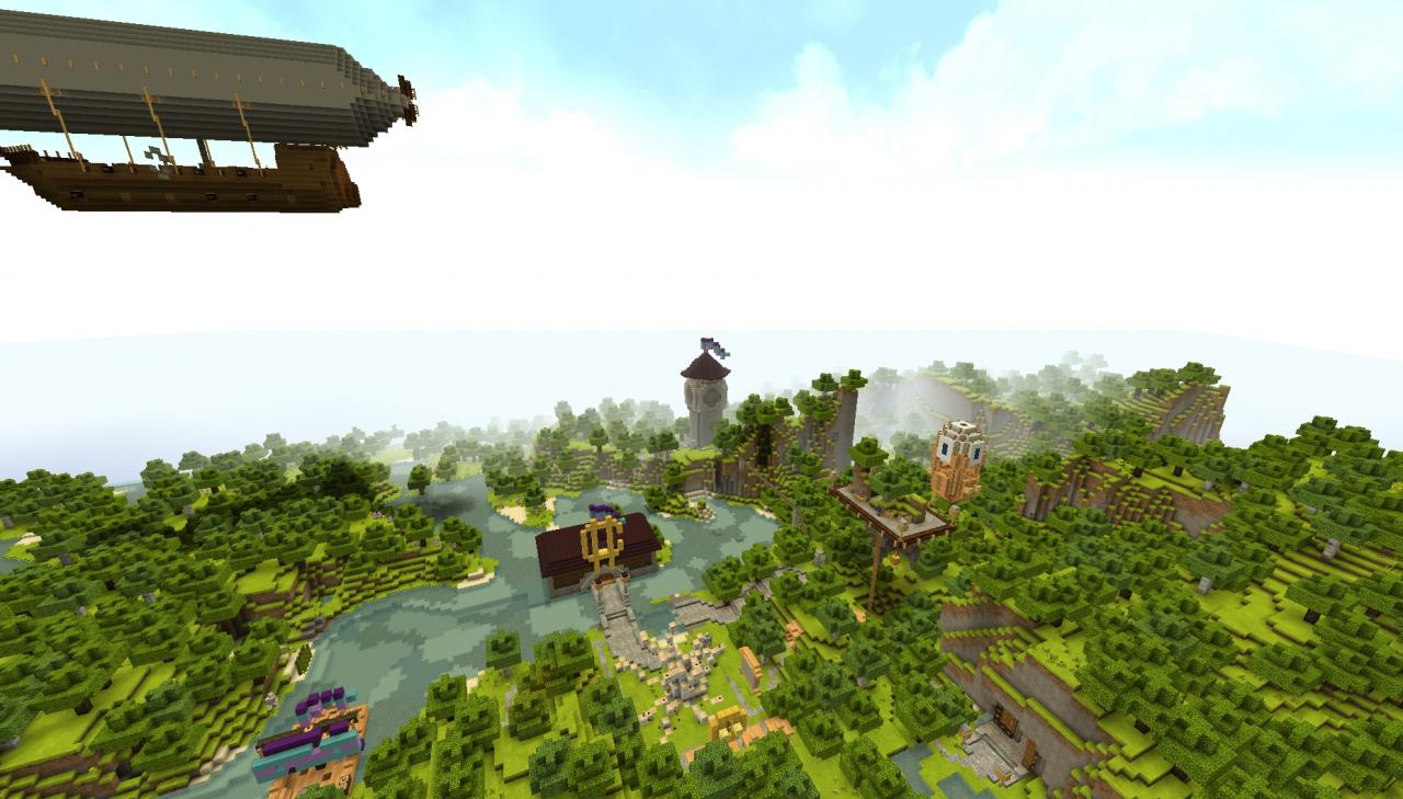 Bank- Ecomomy Survival Server Minecraft Map