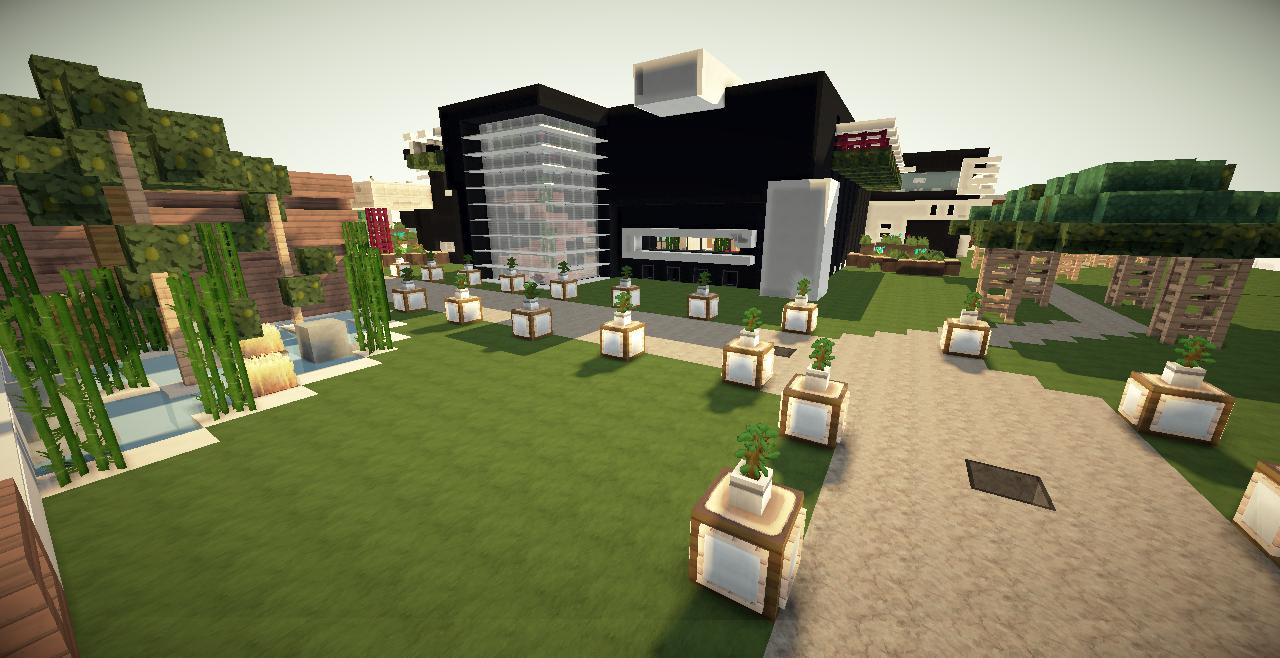 |Noir|-Modern Megahouse Minecraft Map