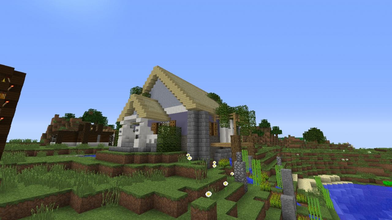SMP Suburban House Minecraft Map