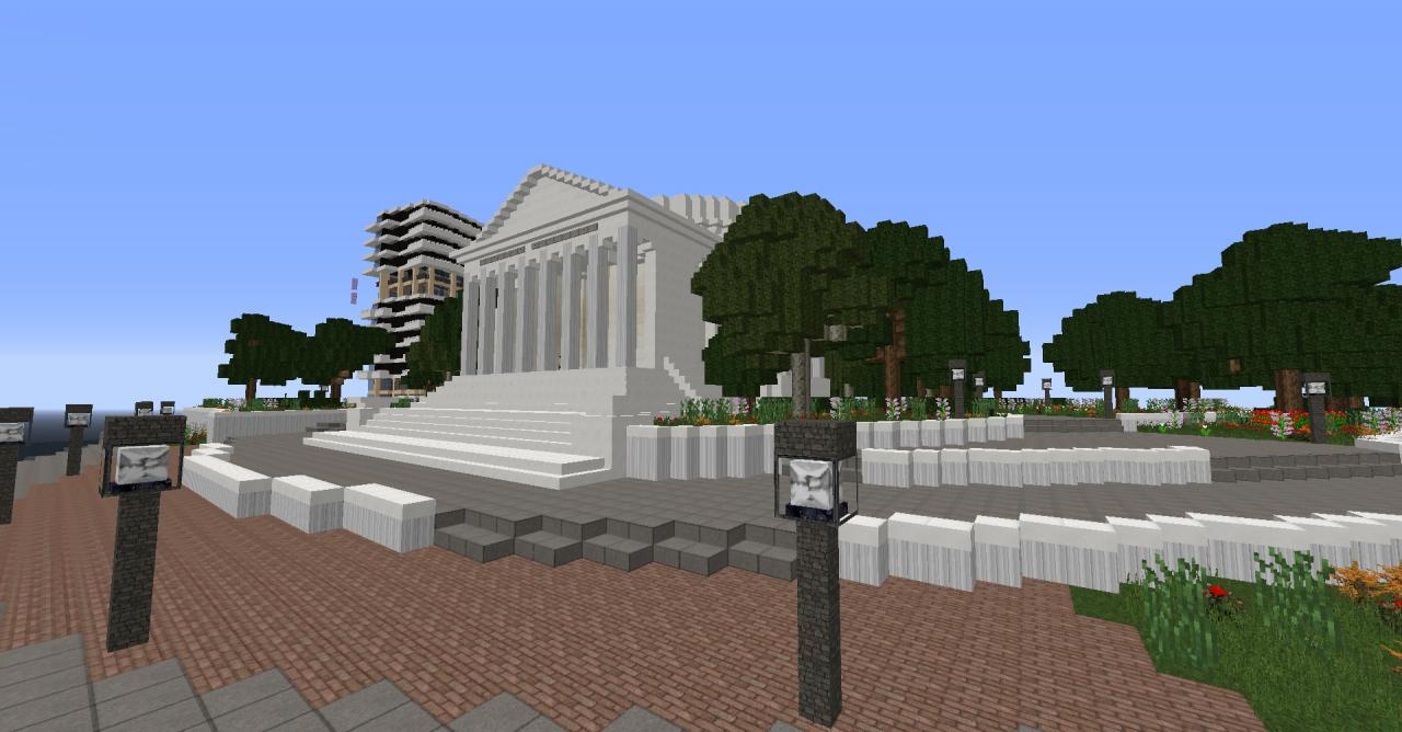 Jefferson Memorial Minecraft Map