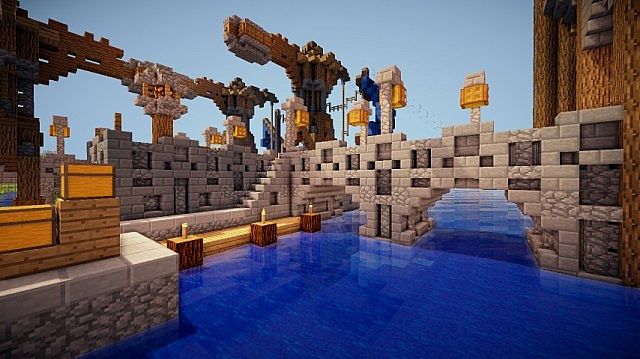 Medieval Harbor (Detail Series) Minecraft Map