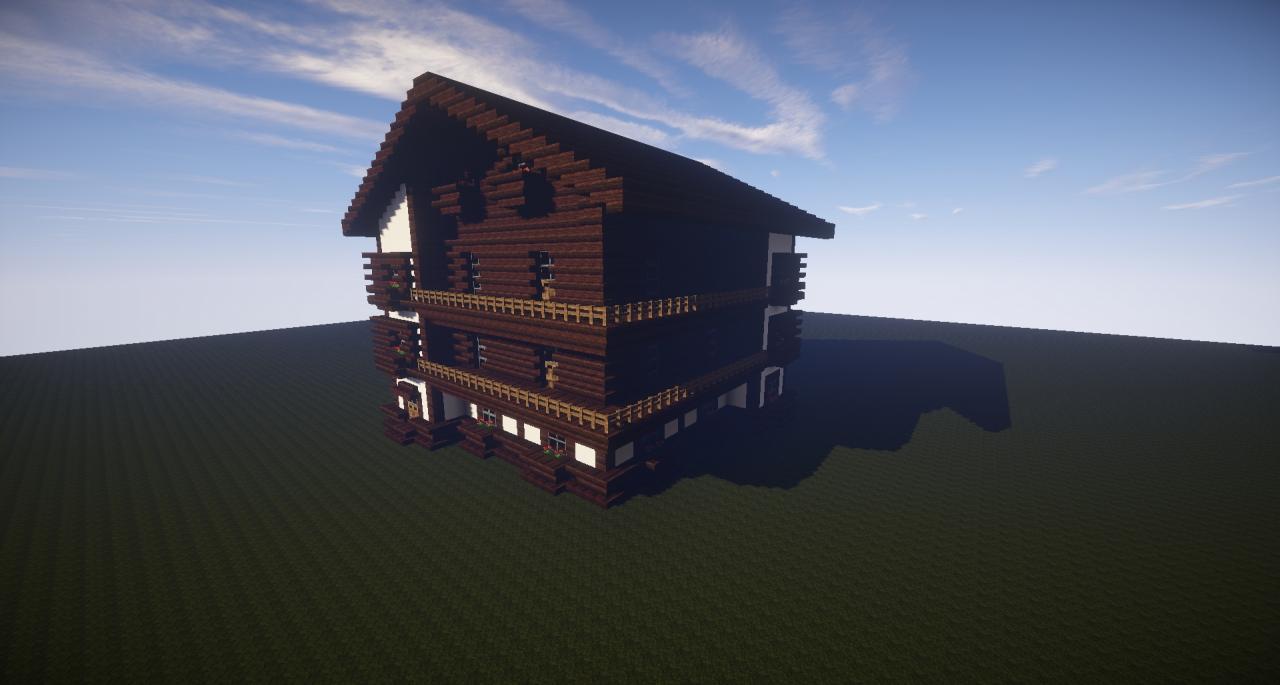 Alpine House, Alpenhaus Minecraft Map