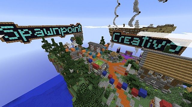 SpawnPoint - RPG, PvP, PvE, Creative, Arenas - GameWark.com Minecraft Map