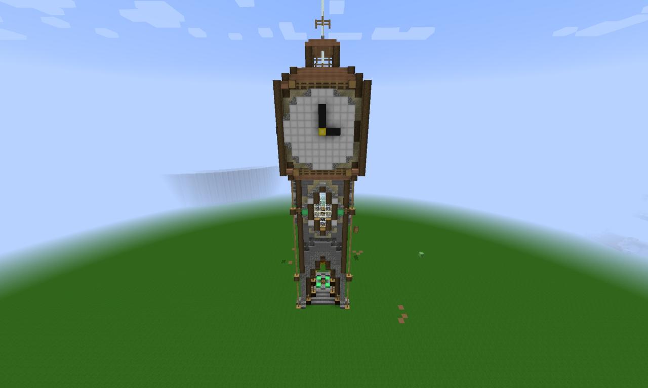 Medieval Clock Tower Minecraft Map