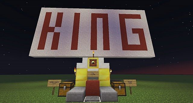 The King Map Minecraft Map
