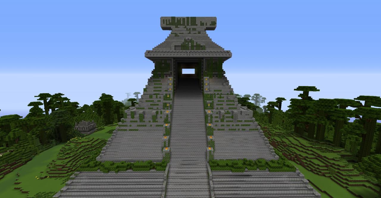 Mayan Temple Minecraft Map
