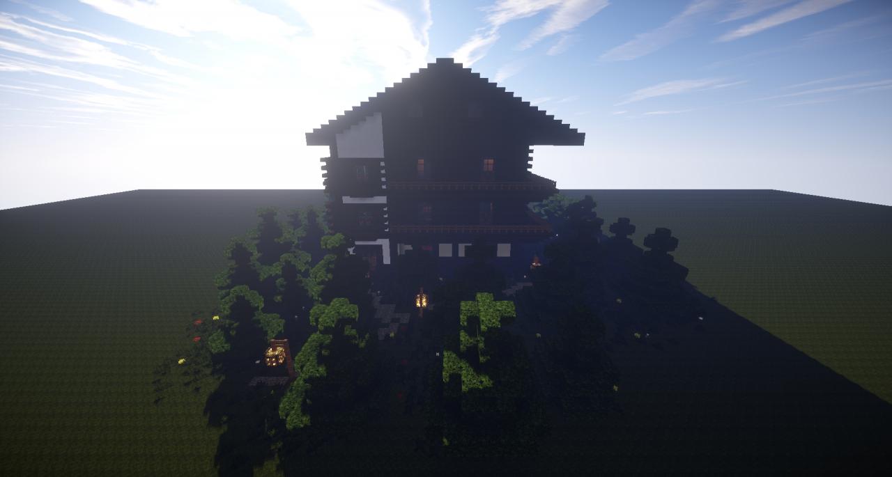 Alpine House, Alpenhaus Minecraft Map