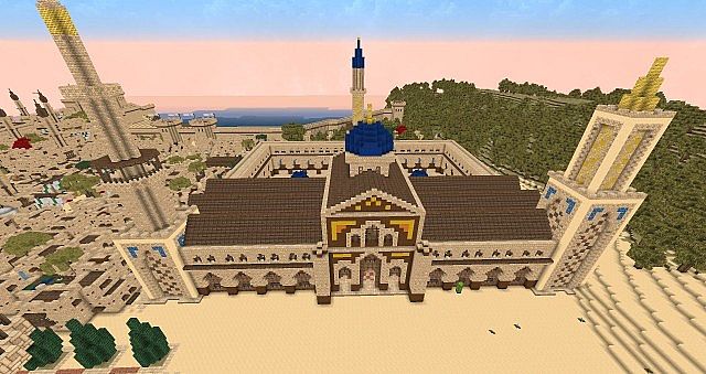 Great Mosque (Umayyad Mosque Inspìred) (Desert City Project) Minecraft Map