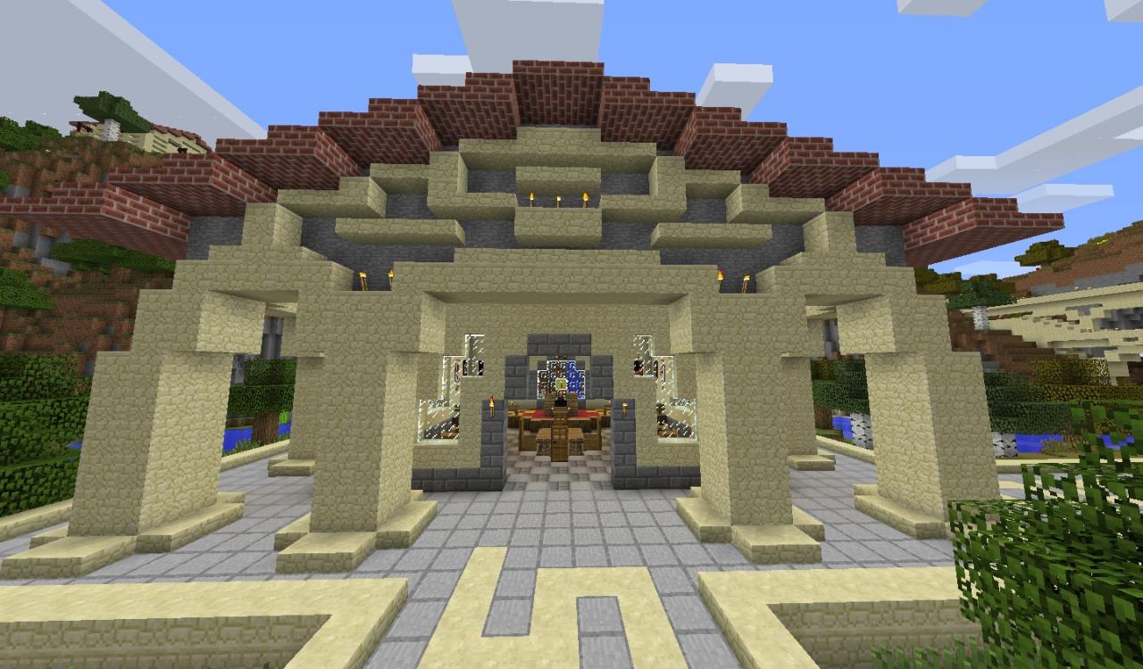 Sandstone City Minecraft Map