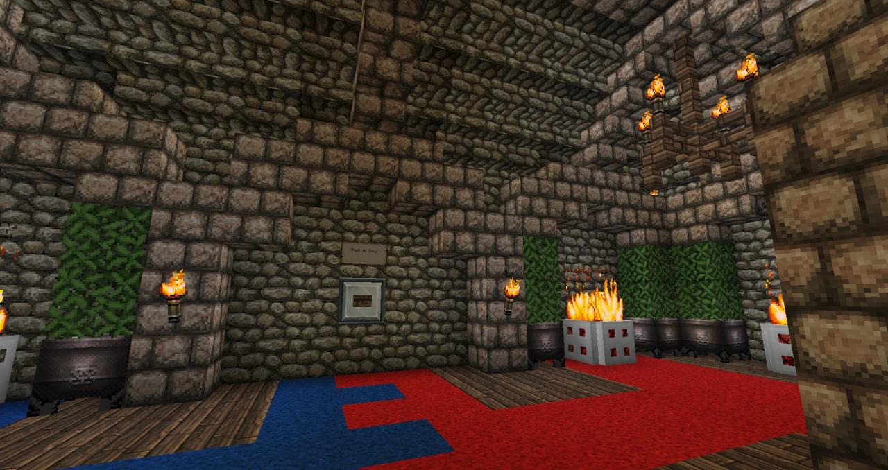 Mini Arena (Redstone PvP Map) (14w21b) Minecraft Map