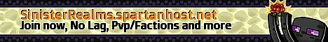 Sinister Realms OP-Factions Minecraft Server
