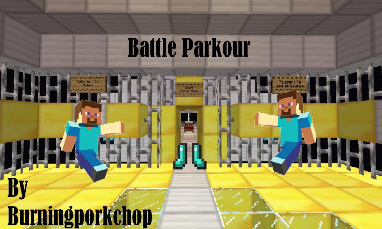 Battle Parkour Minecraft Map