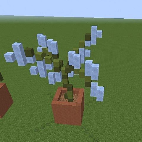 Flower in a Pot (Blue) Minecraft Map
