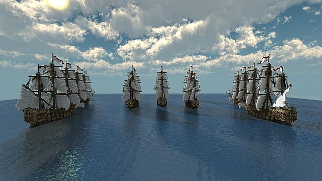 British Fleet Minecraft Map