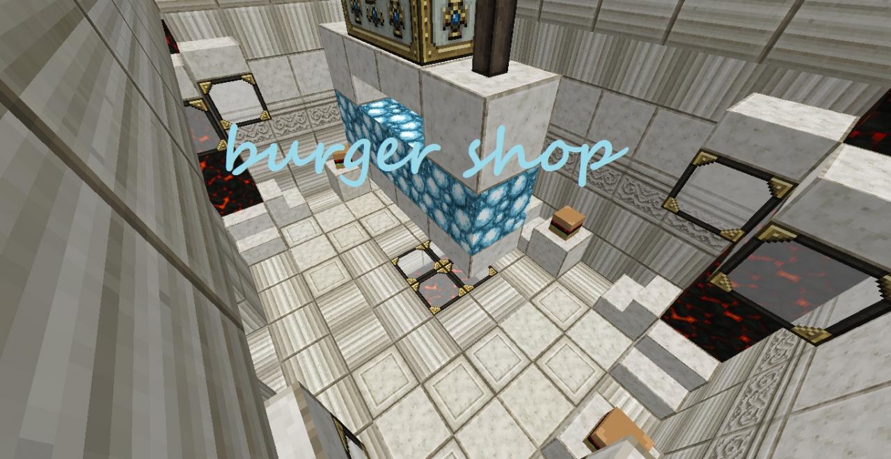 Teh Burger Shop Minecraft Map