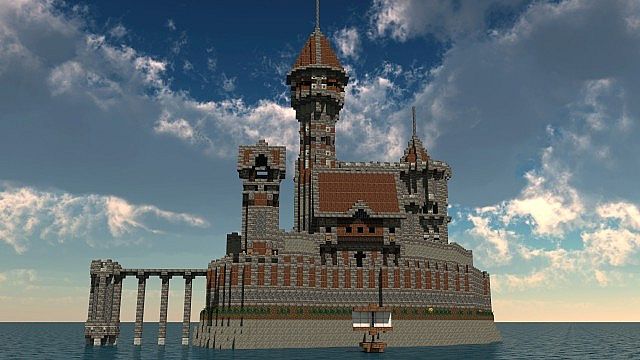 Redwood Fort Minecraft Map