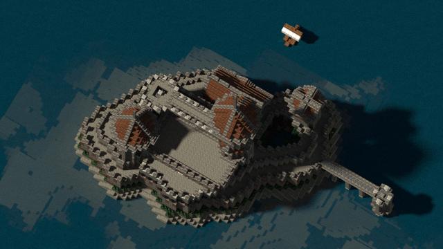 Redwood Fort Minecraft Map
