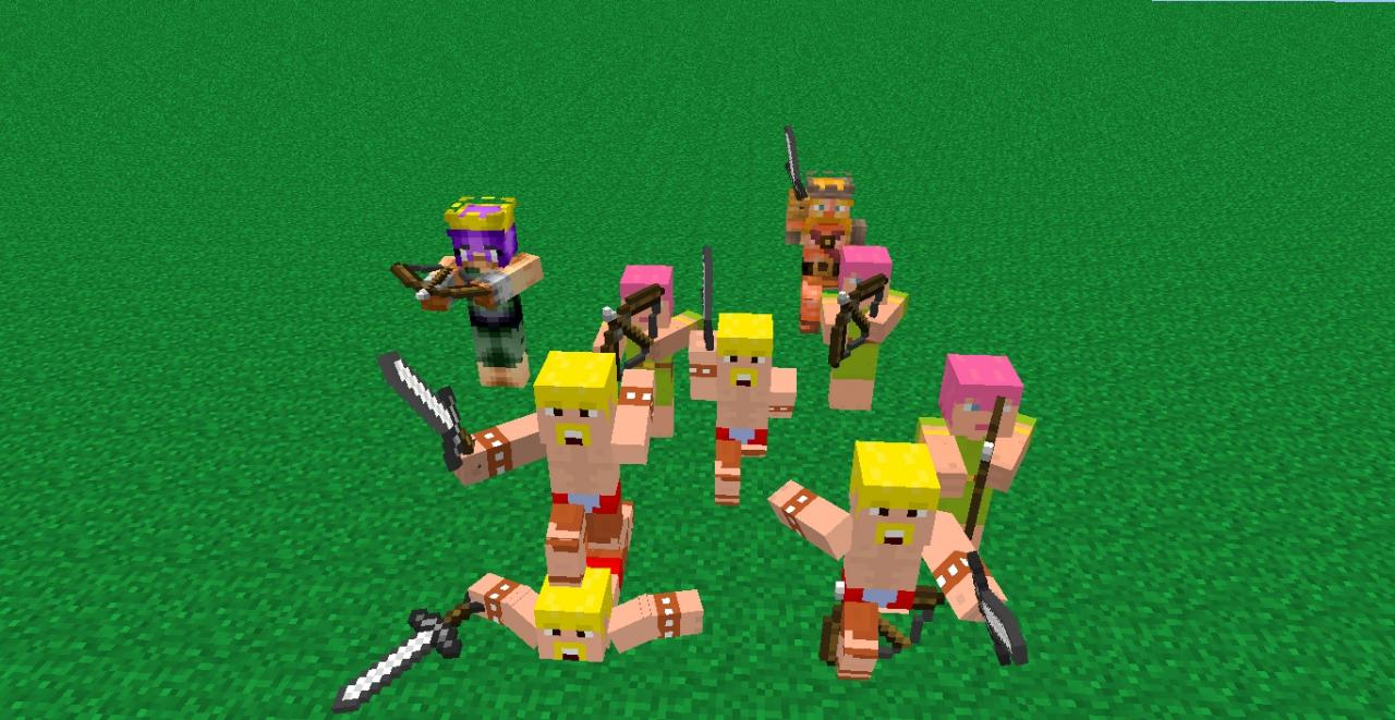 Clash of Clans MC Minecraft Map