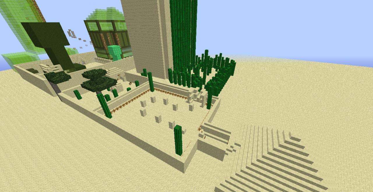 Desert's Dessert. Minecraft Map