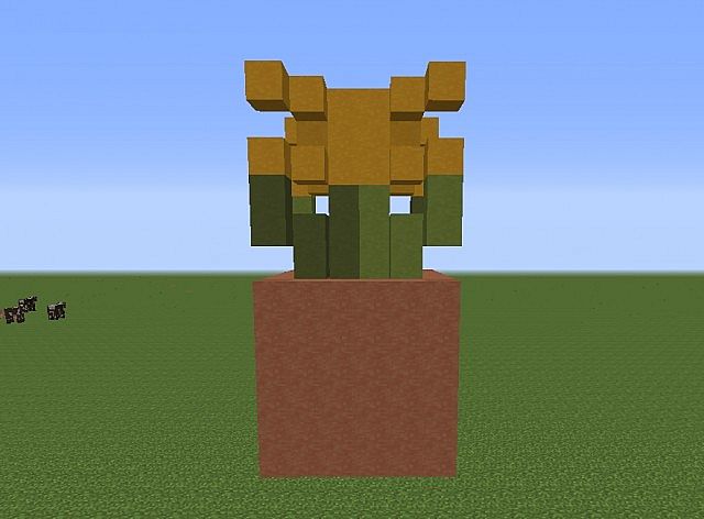 Flower in a Pot (Yellow) Minecraft Map