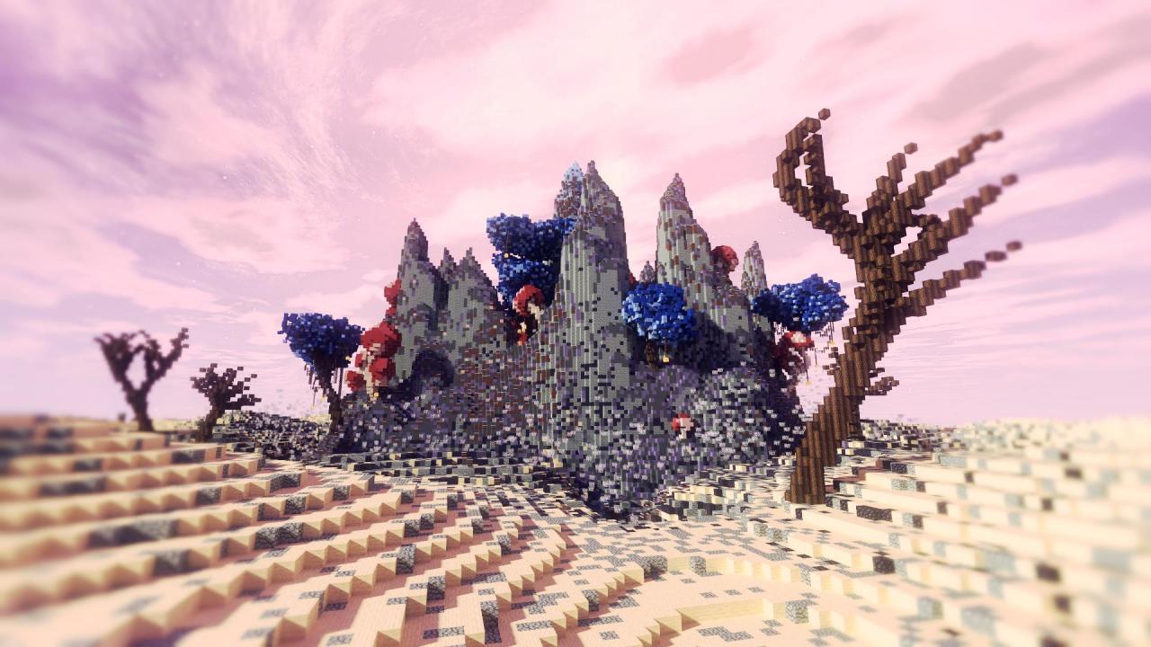 Sleeping Peaks Minecraft Map