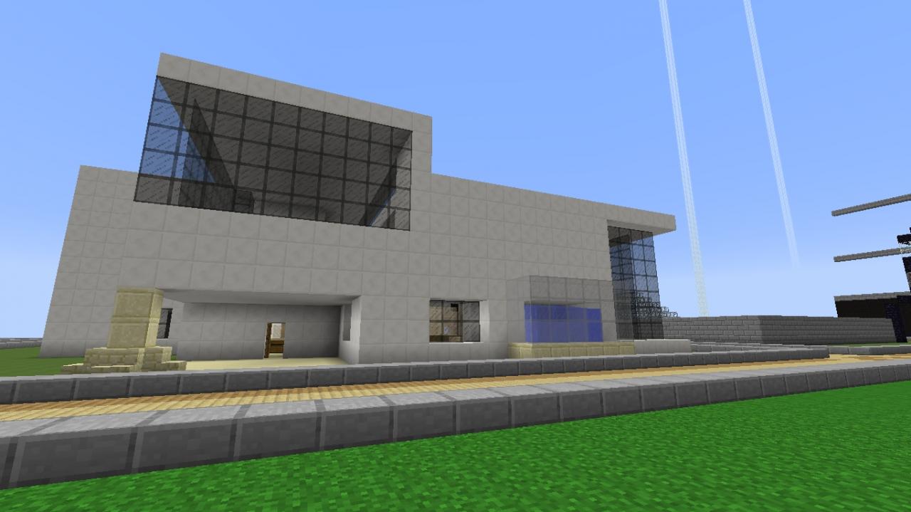 ModernHouse With Basement Cinema Minecraft Map