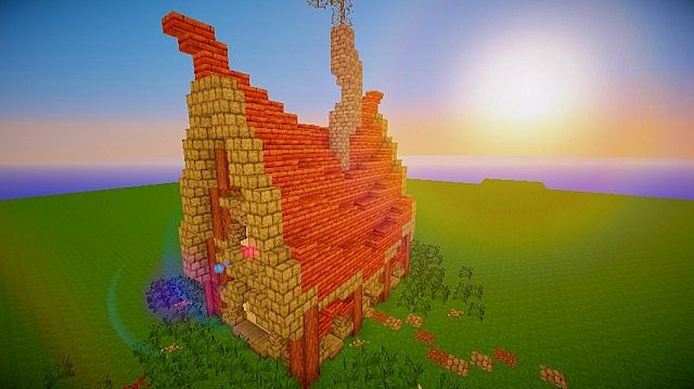 Romanian Medieval House Minecraft Map