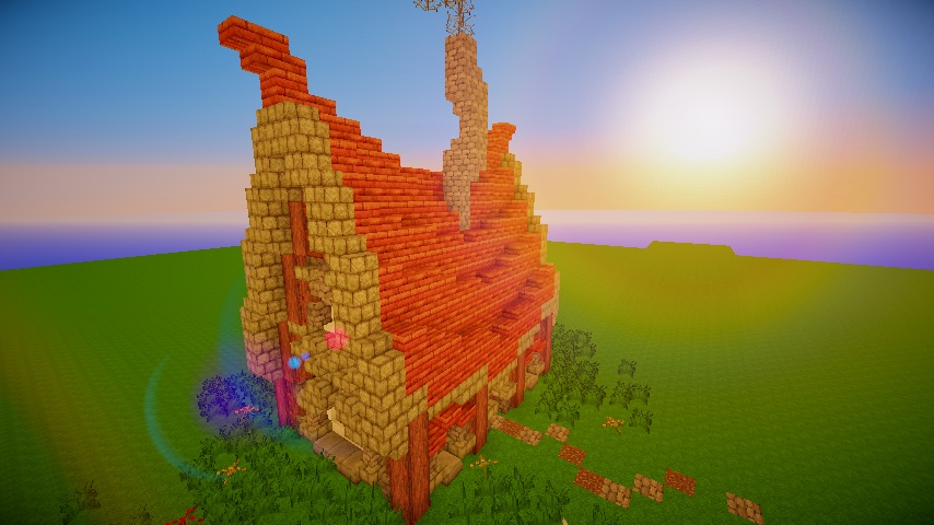 Romanian Medieval House Minecraft Map