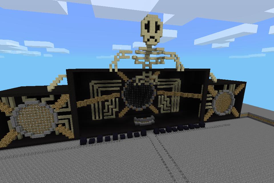 Skeleton´s Dj Stage Minecraft Map